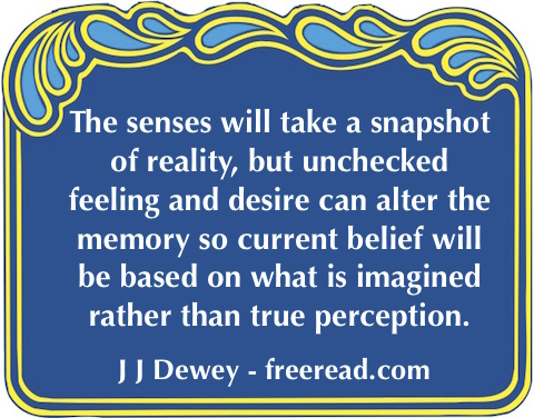 Key Three, Right Perception – Freeread